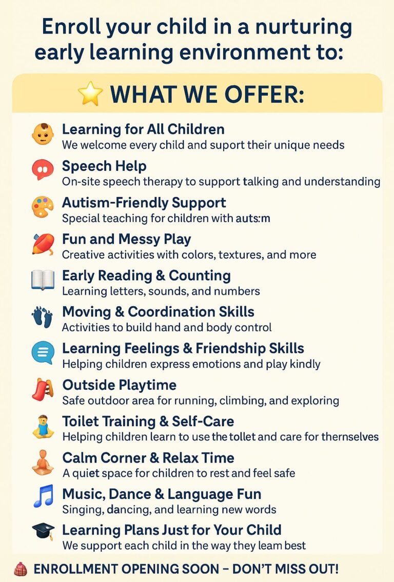 Milestone Education Centre – Where Every Child's Journey Begins